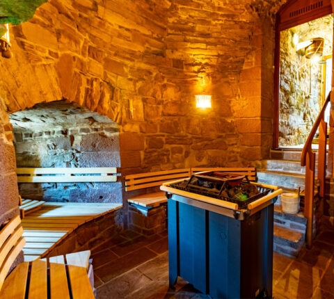 castle_tower_sauna_trendelburg - Burghotel Trendelburg